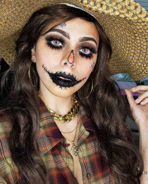 Scary And Cute Scarecrow Makeup For Halloween: Top 5 Easy Tutorials ...