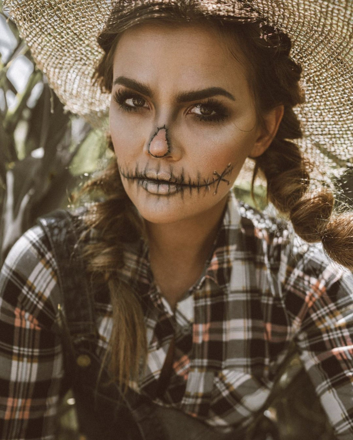 Scary And Cute Scarecrow Makeup For Halloween: Top 5 Easy Tutorials ...