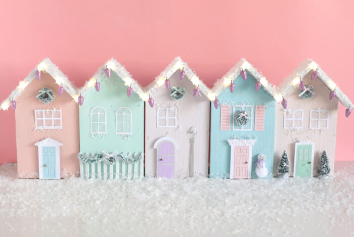 DIY Christmas Village Houses: 30 Magical Tutorials To Try This Year ...