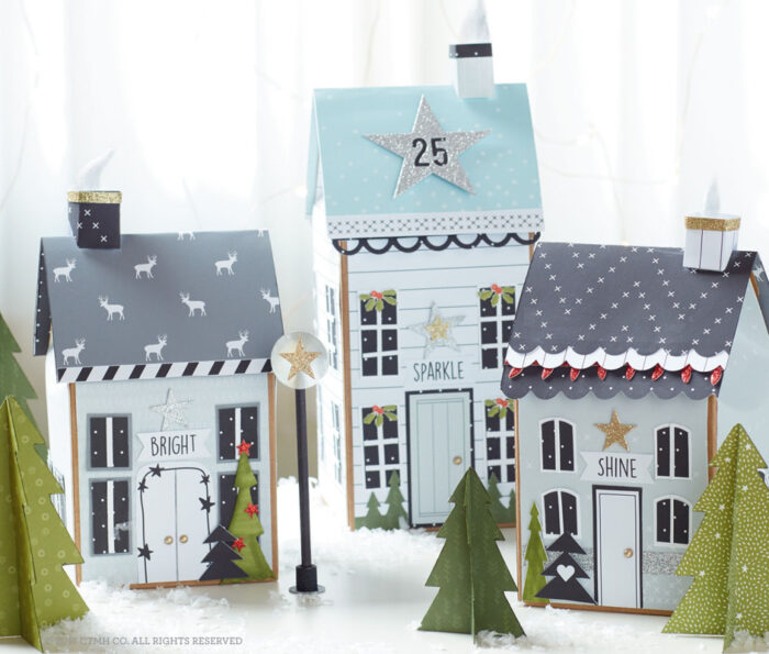 DIY Christmas Village Houses: 30 Magical Tutorials To Try This Year ...