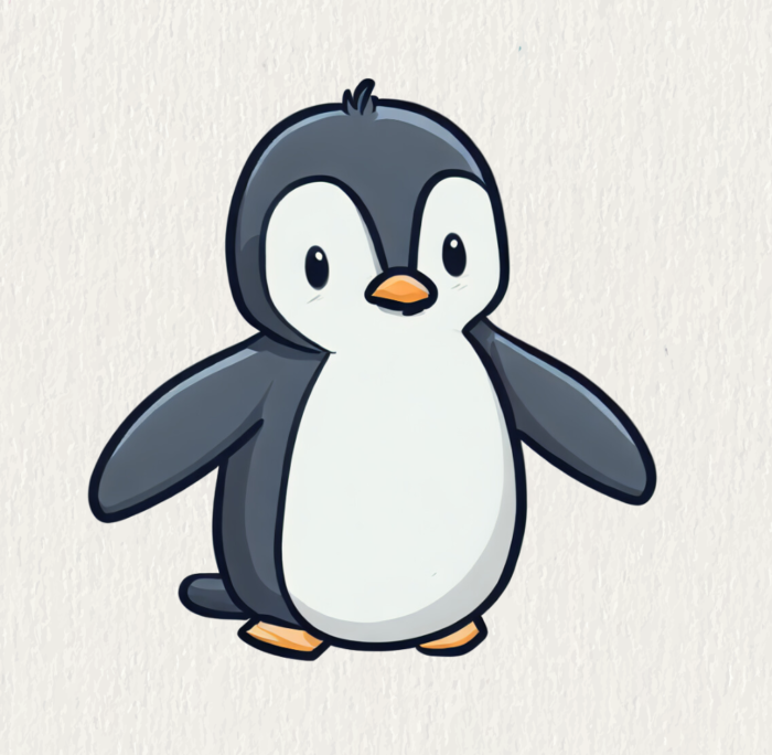 Easy Penguin Drawing Ideas, Guides And Tutorials - Glory of the Snow