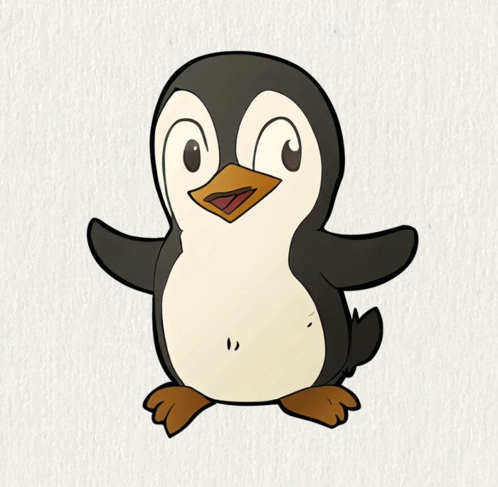 Easy Penguin Drawing Ideas, Guides And Tutorials - Glory of the Snow
