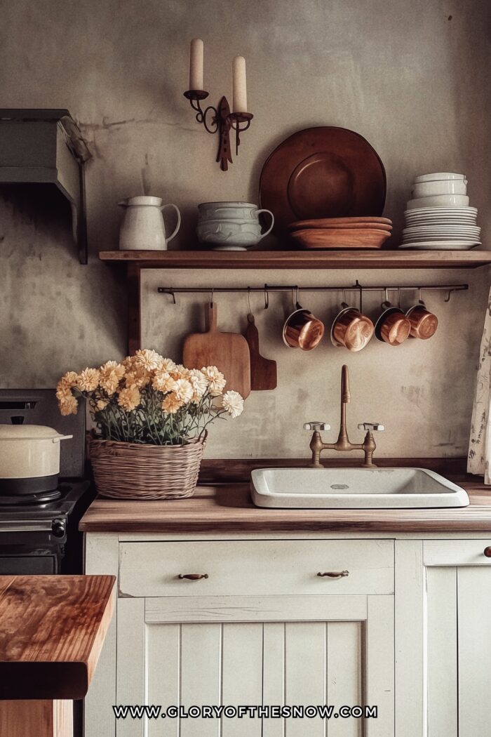 20 Small Rustic Farmhouse Kitchen Ideas That Look Absolutely Stunning ...